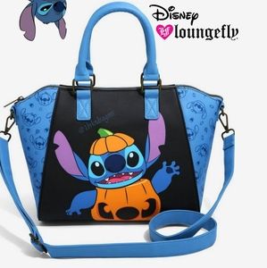 Disney | Bags | Authentic Nwt Disney Loungefly Satchel Bag Stitch ...